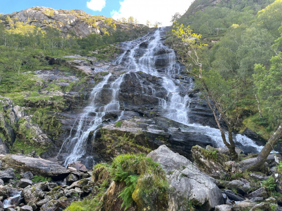 Steall Falls, Ben Nevis area - Walk
