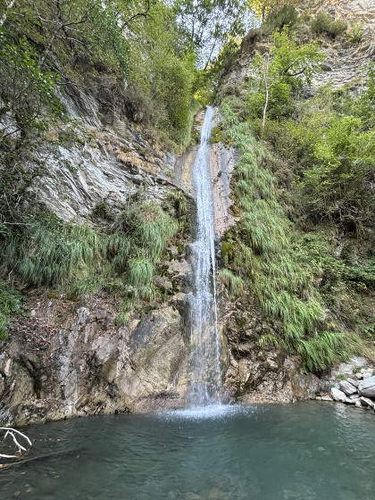 Der Wasserfall von Séris am Ausgang von Laruns - Wanderung