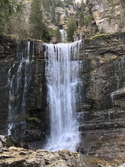 The Cirque de Saint-Même waterfall - Walk
