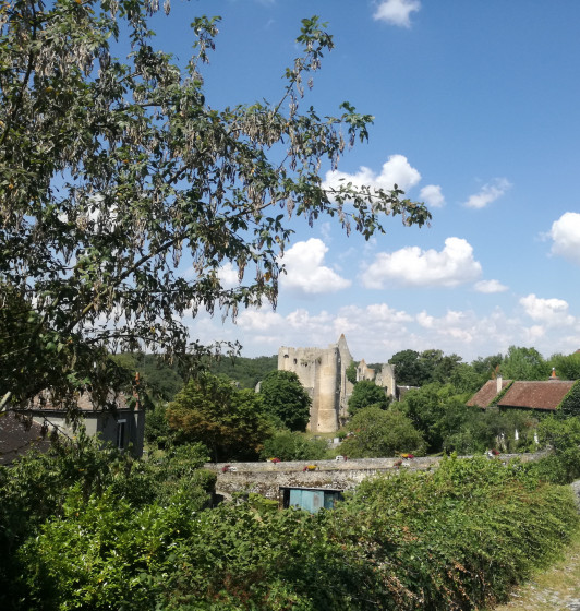 Das Val d'Angles und der Chemin Vert in Angles-sur-l'Anglin - Wanderung