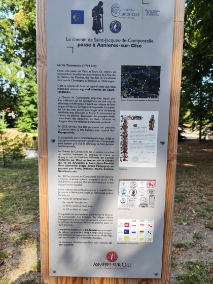 La Nouvelle Thève durch den Wald - Wanderung