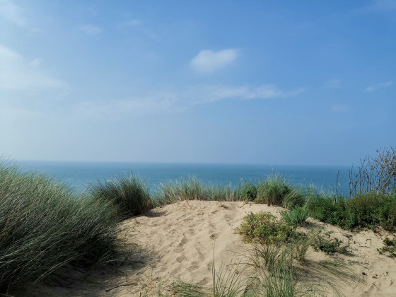 Dunes of the Slack river at Wimereux - Walk