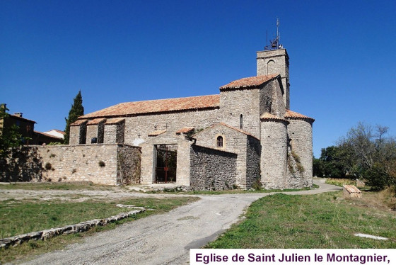 A faire : Le village perché de Saint-Julien-le-Montagnier - Randonnée