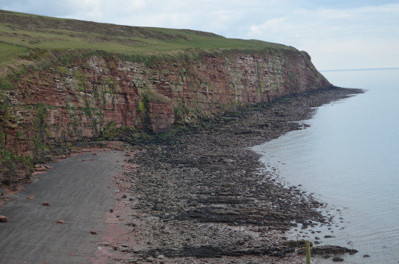 St Bees Head - Fleswick bay, St Bees lighthouse and Birkham's Quarry - Walk