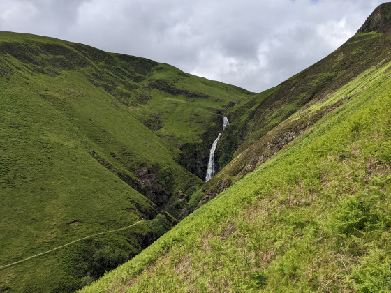 Grey Mares Tail Waterfall, Moffat - Walk