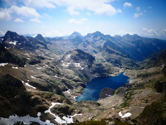 A faire : Le Balcon du Gélas par le Lac Long - Randonnée
