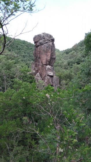 Roche Péréandre route starting from Thorrenc - Walk