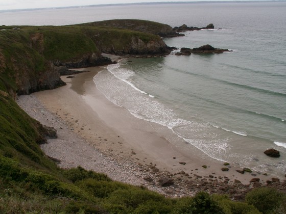 A faire : Circuit des falaises du Guern par la Plage de Trez Bellec ...