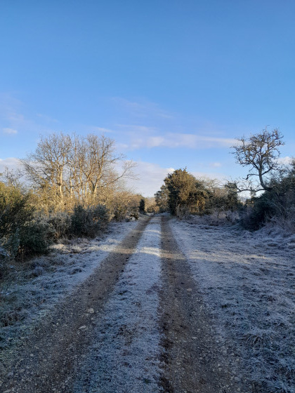 Circular above Lanas - Walk