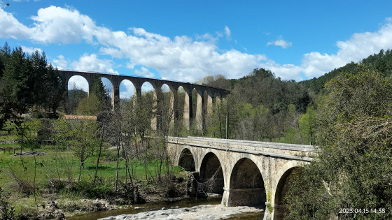 A faire : Le viaduc de Chamborigaud - Randonnée