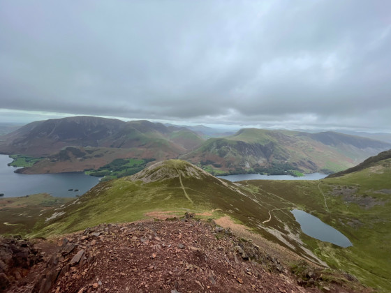 Bleaberry Tarn via Scale Force and Red Pike - Walk
