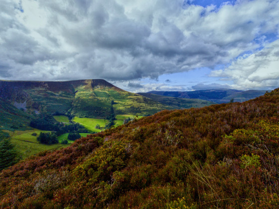 Round Foel Dinas from Dinas Mawddwy - Walk