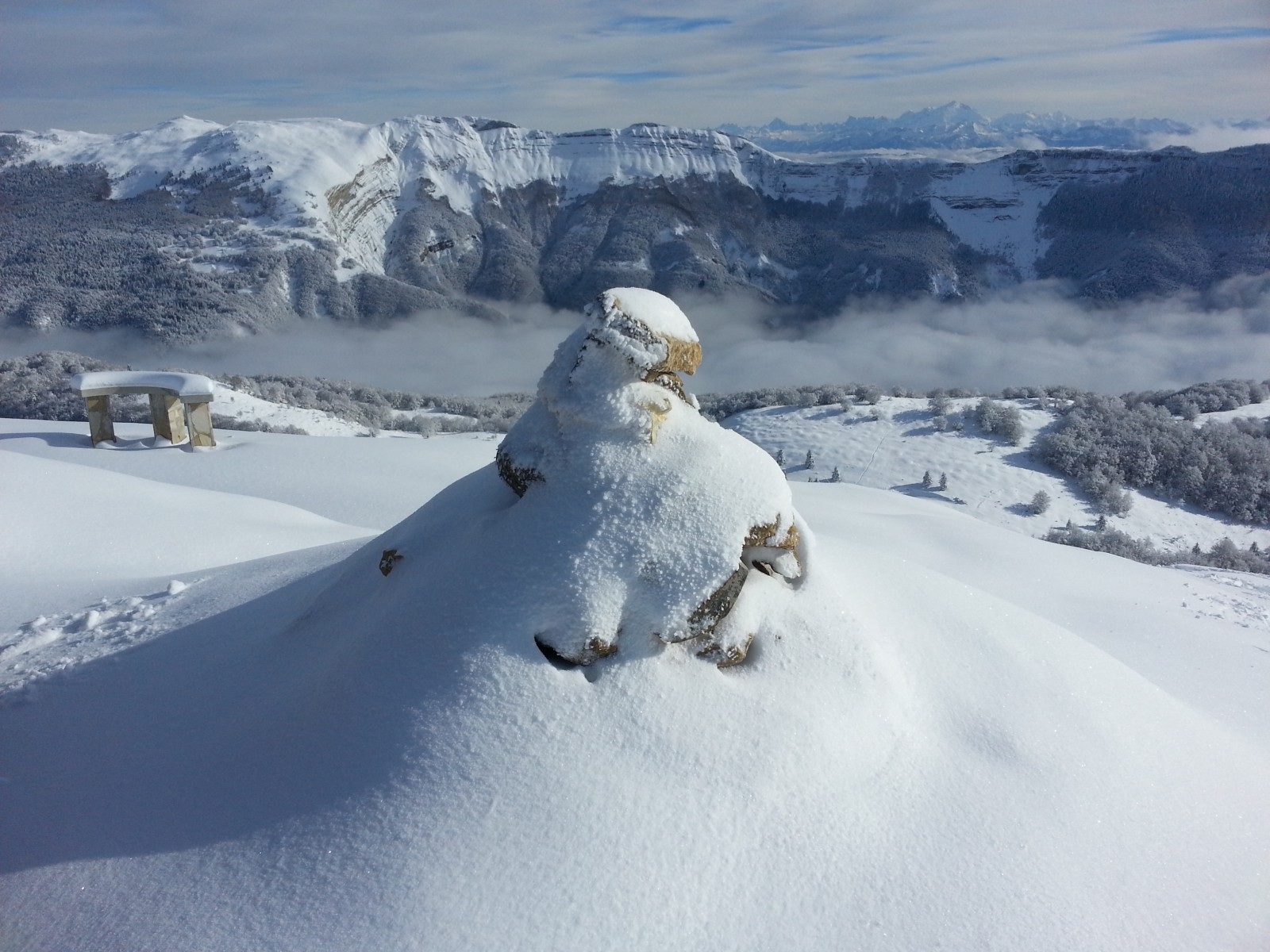 Photo : Cairn du Crêt de Chalam