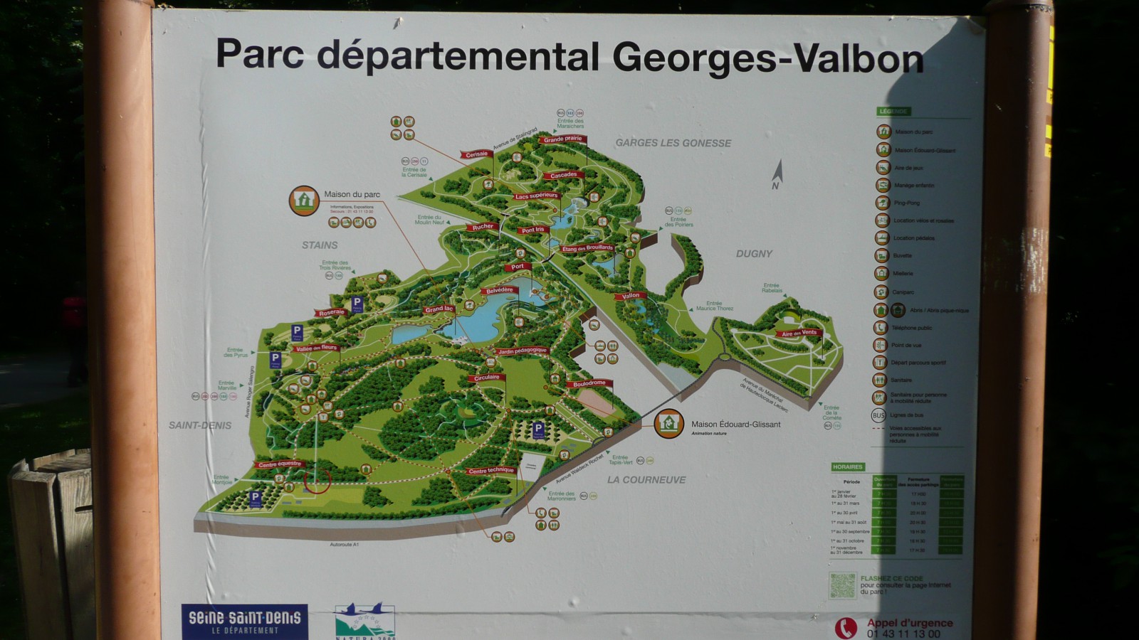 Photo : Parc Georges Valbon